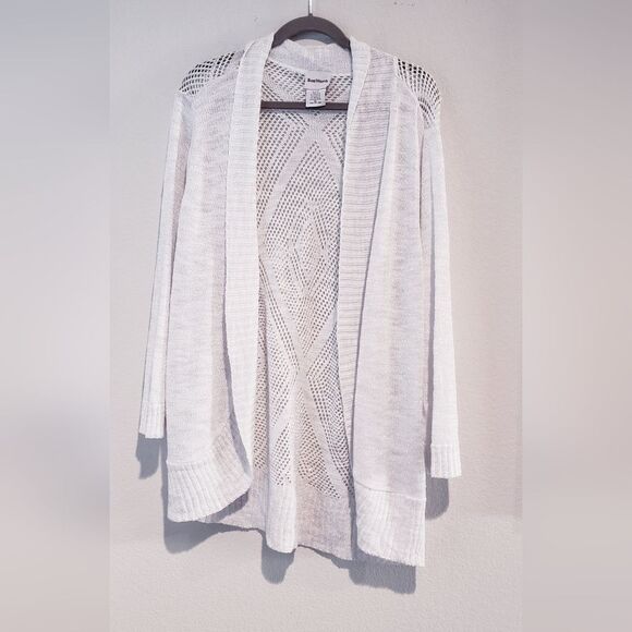 Bon Worth | Sweaters | Bon Worth Crochet Open Front Cardigan Size Xl ...
